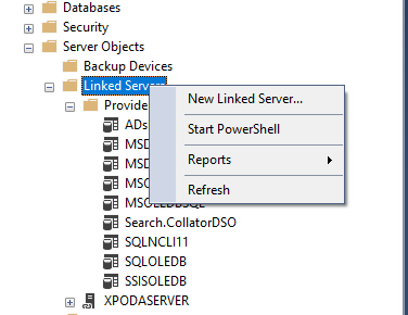 Sql Server’da Linked Server Kullanımı – Xpoda Bilgi Merkezi